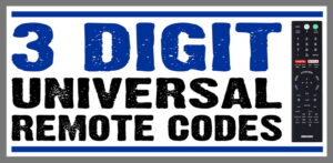 3 Digit Universal Remote Codes For LCD TV - Codes For Universal Remotes