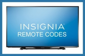 Remote Control Codes For INSIGNIA TVs - Codes For Universal Remotes