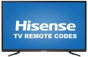 Remote Control Codes For Hisense TVs - Codes For Universal Remotes