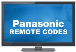 Remote Control Codes For Panasonic TVs - Codes For Universal Remotes