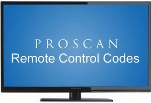 Remote Control Codes For Proscan TVs - Codes For Universal Remotes