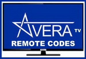 Remote Control Codes For Avera TVs - Codes For Universal Remotes
