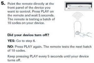 RCA 3 in 1 Universal Remote - Programming & Remote Codes For TV & Audio ...