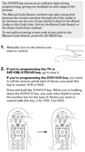 RCA 3 in 1 Universal Remote - Programming & Remote Codes For TV & Audio ...