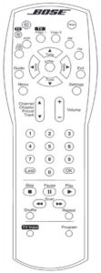 BOSE Home Theater Universal Remote Codes - Codes For Universal Remotes
