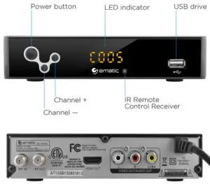 Ematic TV Converter Box Remote Codes - Codes For Universal Remotes